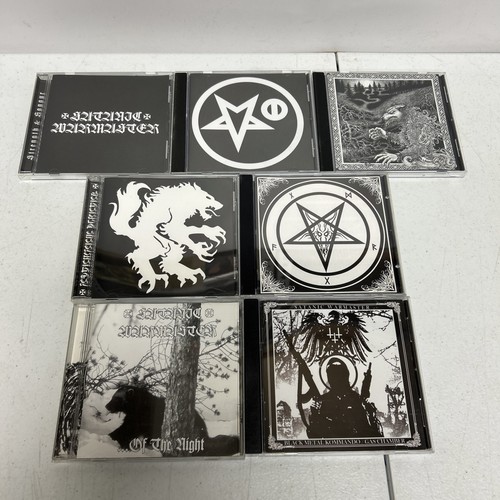 Satanic Warmaster 7 CD Lot: Strength & Honour, Of The Night, Opferblut ...