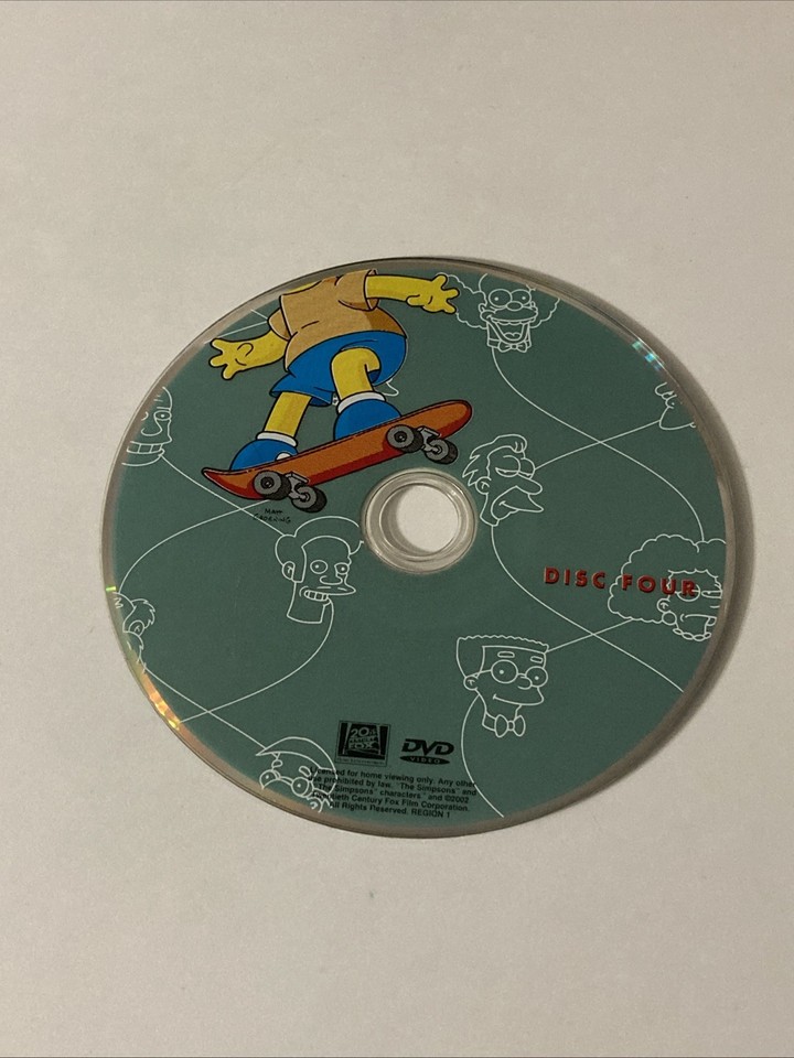 Simpsons: Season 2 Disc 4 Replacement DVD | eBay