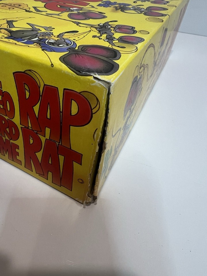 Rap Rat The Video Board Game Vintage 1990s VHS Cut Board No Manual RARE ...