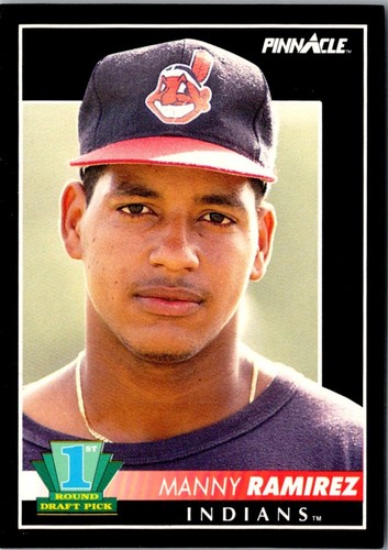 1992 Pinnacle Manny Ramirez #295 Cleveland Indians Baseball Card | eBay