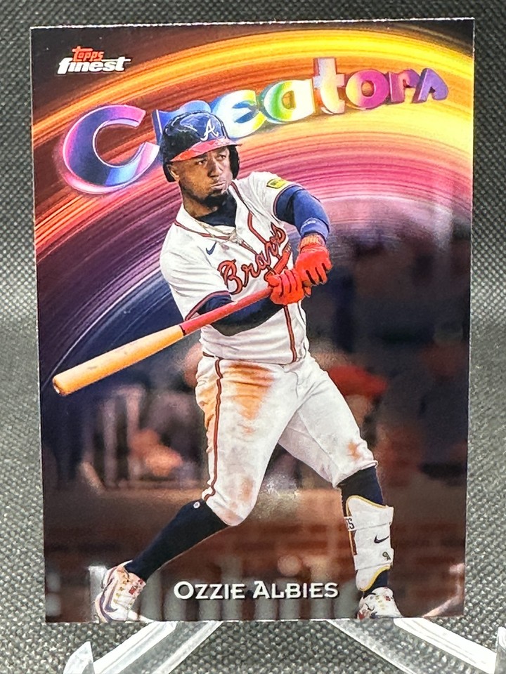 2025 Topps Finest INSERTS TIMELINES ARRIVALS DEBUT CREATORS REFRACTOR ...