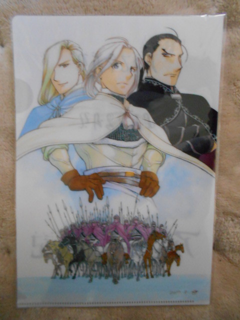 The Heroic Legend of Arslan mini clear file holder Japanese Anime sexy ...