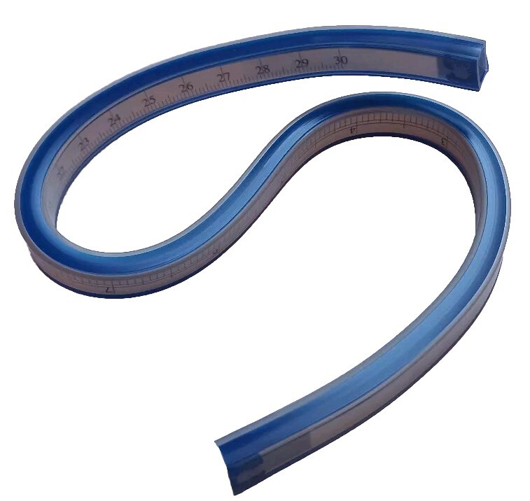 Righello Legami Righello Curvo Flessibile Kearing Da 60 Cm Per Misurare ...