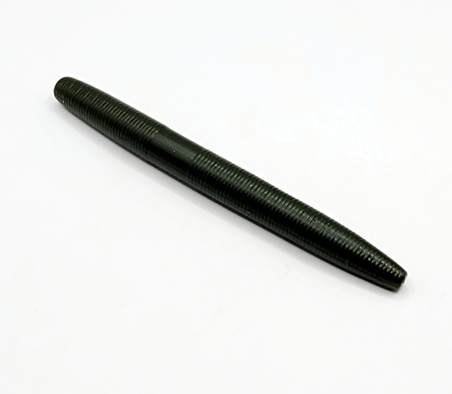 Senko Style 4" 5" 6" Soft Bait Plastic Worm 13 Solid Colors NO Salt NO ...