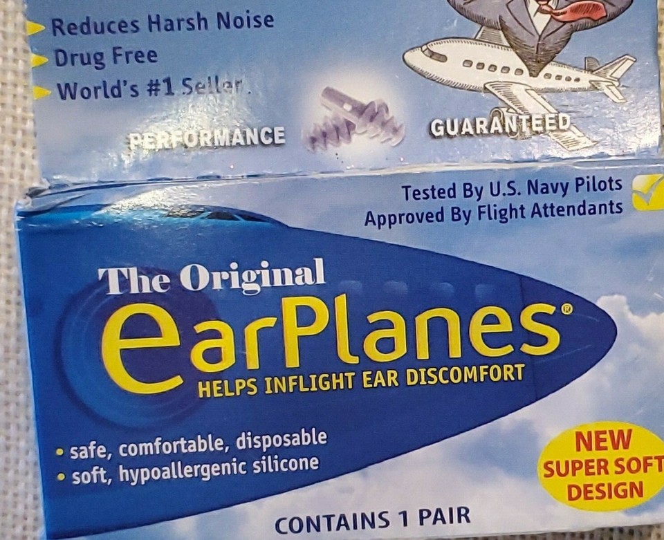 EarPlanes Ear Plugs 1 Pair | eBay