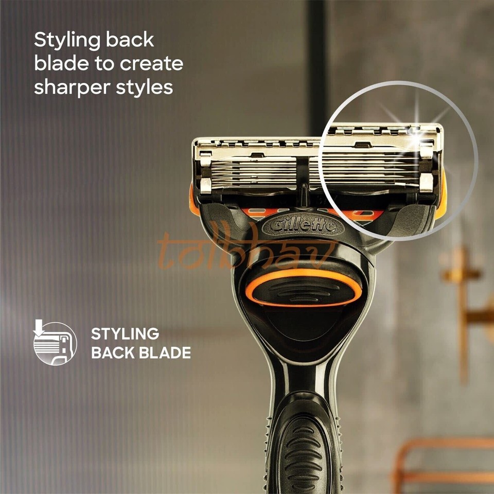 Gillette Fusion Power Razor Shaving Men, Duracell Battery, Preloaded ...