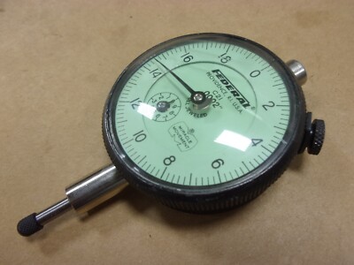 Federal No. C21 Dial Test Machinist Indicator .0002" Mill Metal Lathe ...