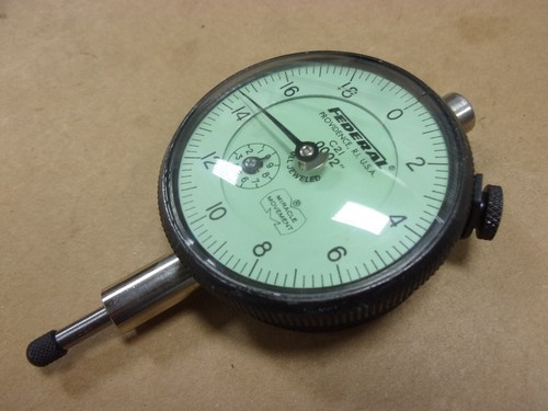 Federal No. C21 Dial Test Machinist Indicator .0002" Mill Metal Lathe ...