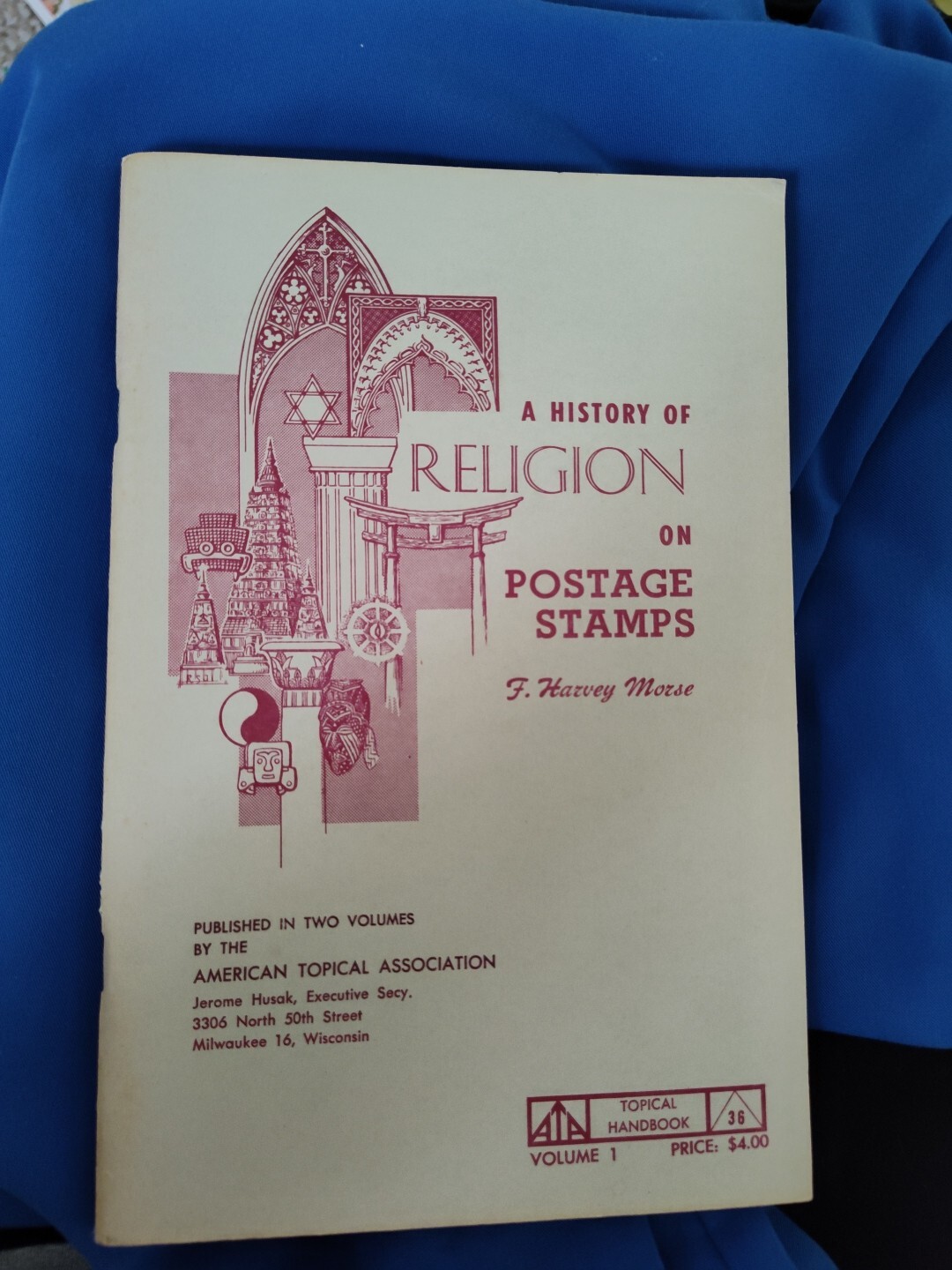 A History Of Religion On Postage Stamps F. Harvey Morse 1963 | eBay