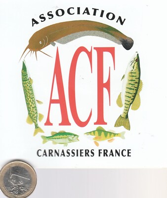 Autocollant. C14. Pêche. ASSOCIATION CARNASSIERS FRANCE | eBay