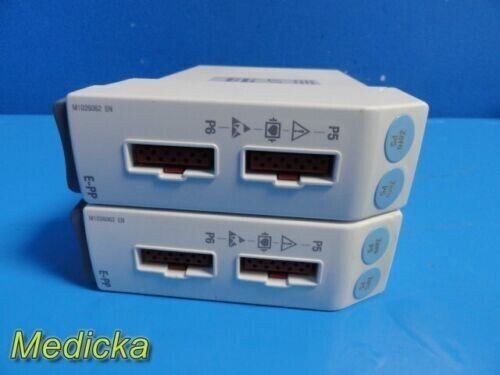 2X 2011 GE Datex Ohmeda E-PP-00 (Dual IBP) Hemodynamic Modules ~28420 ...