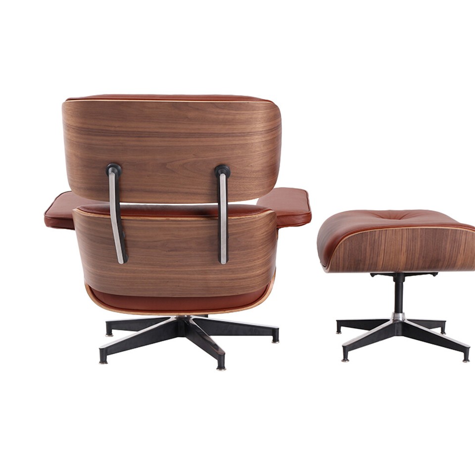 Computer Gaming Office Chair Lounge Chair and Ottoman Leather Task Desk ...