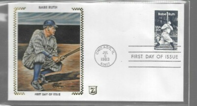 Babe Ruth First Day Cover Dated 6 July 1983 | eBay