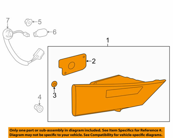 81591-53141 Toyota Lens and body, rear lamp, lh 8159153141, New Genuine ...