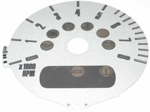 MINI R50 R53 Rev Counter Tacho Dial Fascia AR4201T3 Used Genuine ...