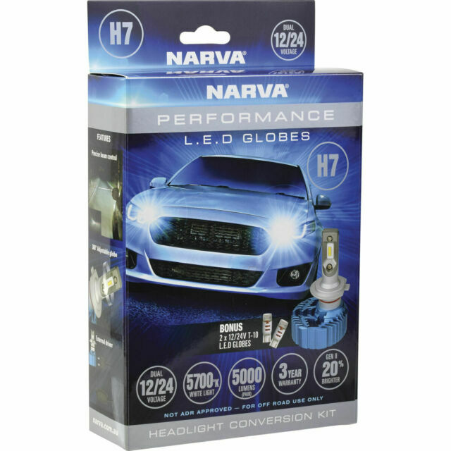 NARVA LED H7 Headlight Conversion Kit - 12/24v (18407) for sale online ...