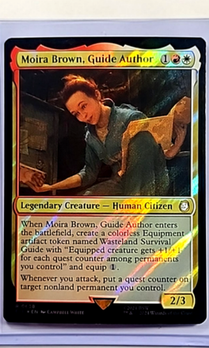 2024 MTG Magic The Gathering PIP Fallout Surge Foil 638 Moira Brown ...