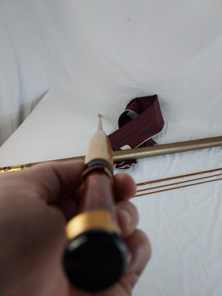 HOLY GRAIL NEW Vintage Heddon #125 EXPERT 9' 2 3/4 Split Bamboo Fly ...