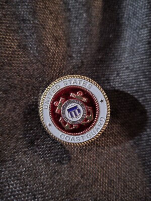 UNITED STATES COAST GUARD Pin Quarter Sized Circular | eBay