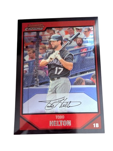 2007 Bowman Chrome - Todd Helton #96 Trading Card | eBay