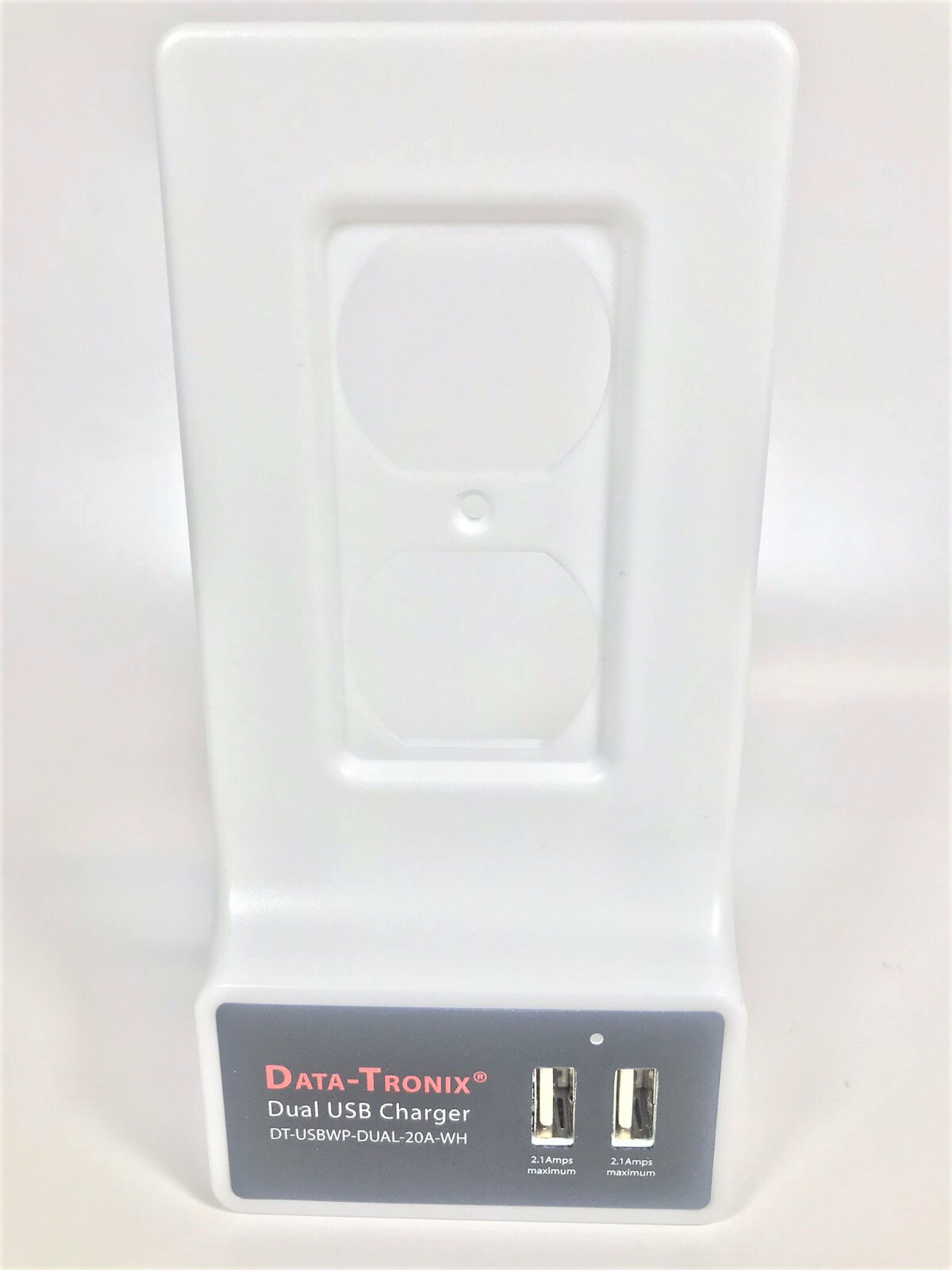 Data-Tronix USB Charging Wall Plate For AC Outlets (DT-USBWP-DUAL-20A-WH) | eBay
