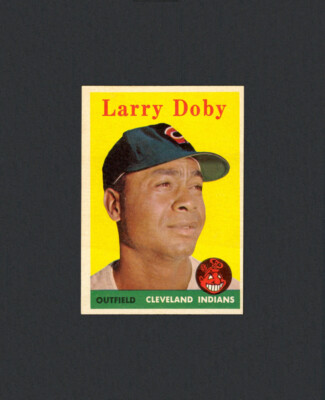 Larry Doby 1958 Topps #424 - Cleveland Indians - NM-MT+ | eBay