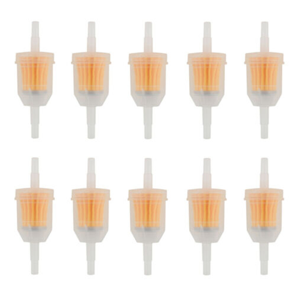 10pcs Gas Oil Fuel Filter for New Motor Inline 1/4'' 5/16" Line Small ...