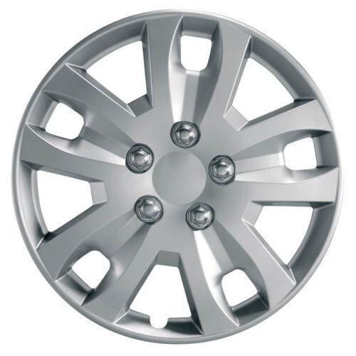 Set of 4 Wheel Trims / Hub Caps 15" Covers fits Nissan Micra Note ...