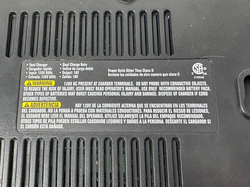 Task Force #29063 18V Fast Quick-Charge 1-1.5 Hr Charger | eBay