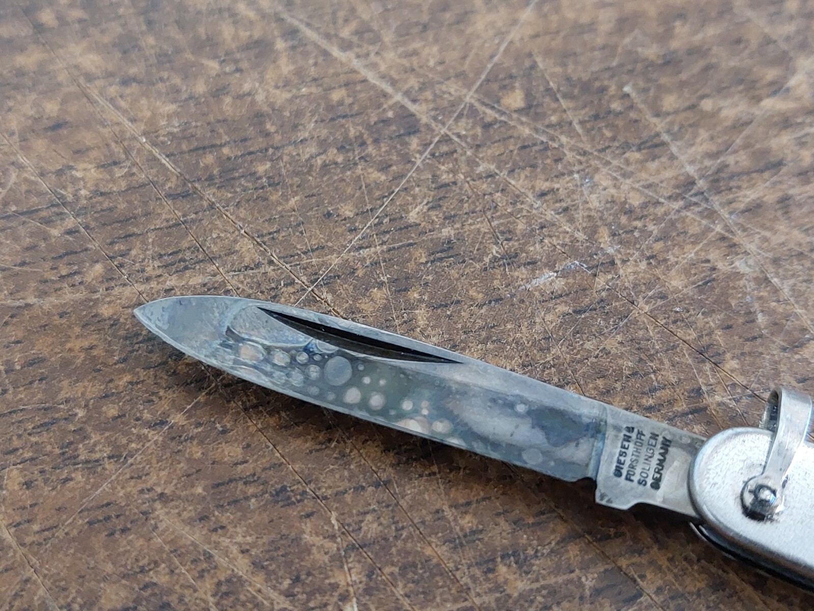 Giesen Forsthoff Sterling Silver Pocket Knife Rostfrei 2 Blade | eBay