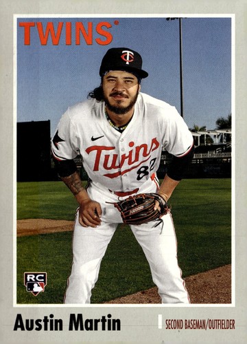 2024 Topps Archives Baseball #131 Austin Martin, Minnesota Twins (RC ...