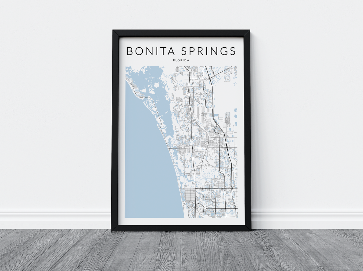 Mapa De Bonita Florida