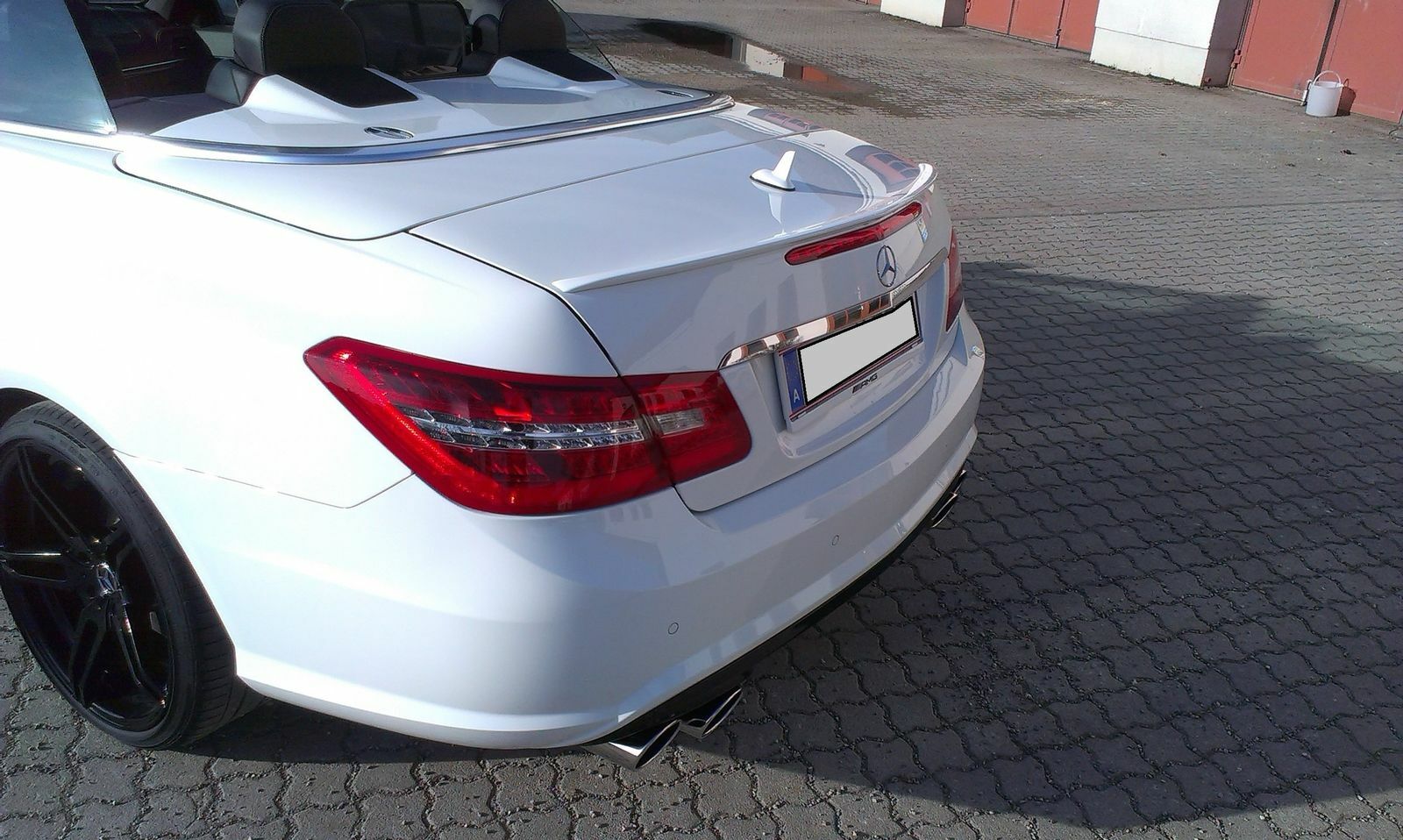 Für Mercedes A207 Cabrio C207 Coupe Heck Spoiler Spoilerlippe ...