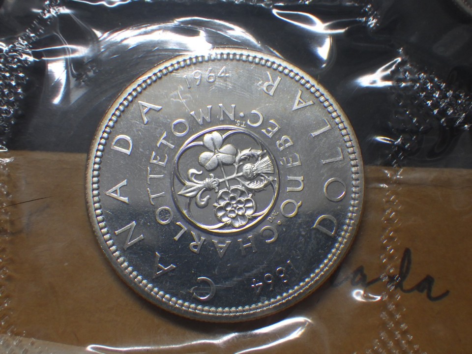 Complete 1964 CANADA PROOF-LIKE MINT SET W/ CHARL0TTE TOWN Canada ...