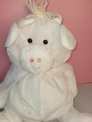 2006 Fisher Price Puffalump White Cow Stuffed Animal Plush Vintage Toy ...
