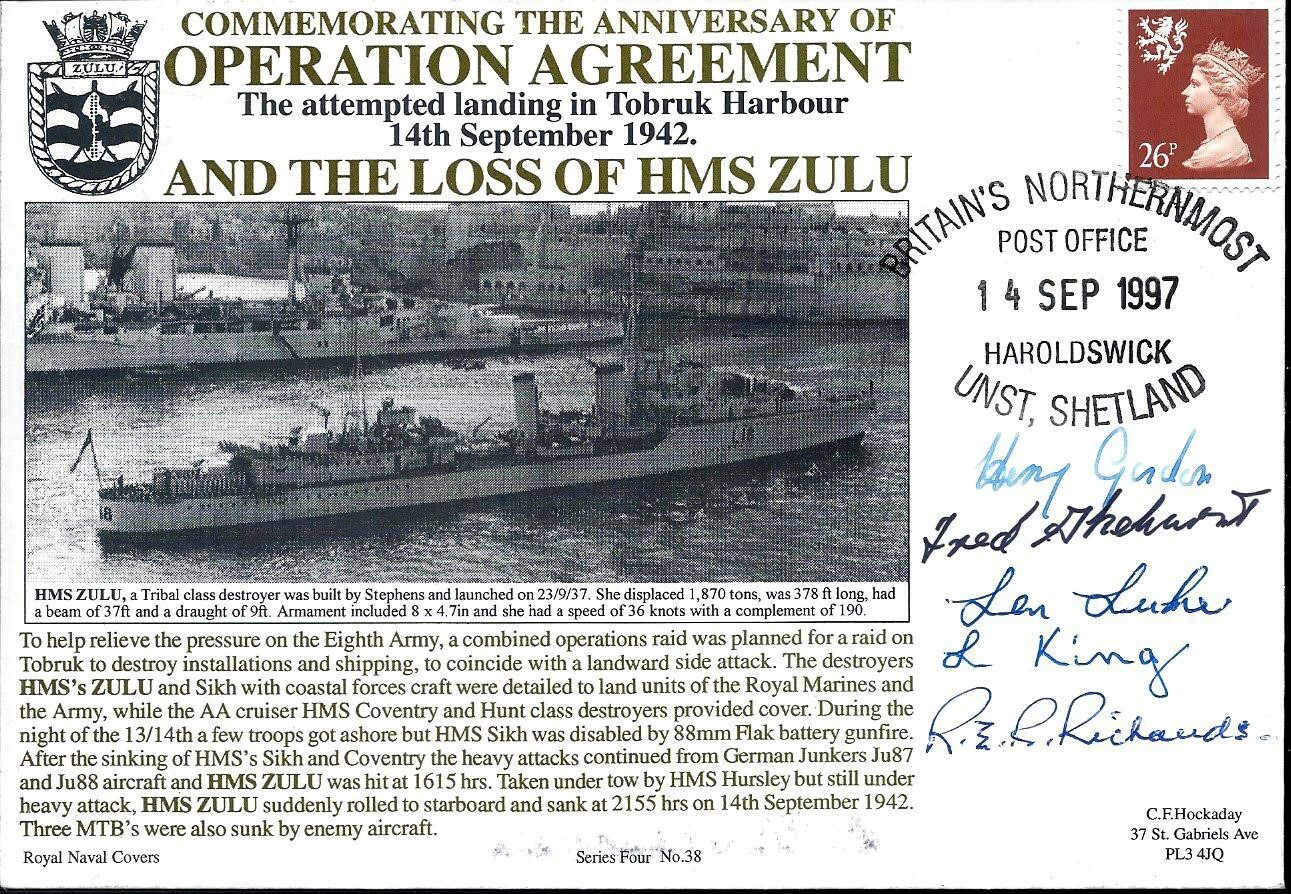 GB FDC NAVY SIGNED SERIES 4 HMS SAUMAREZ SCOTT SPLENDID COVENTRY ...