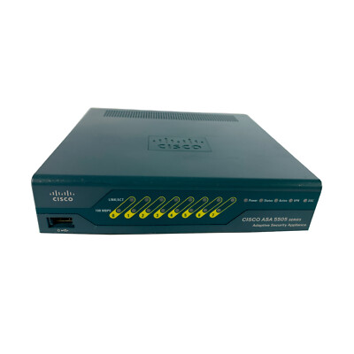Cisco ASA 5505 Adaptive Fast Ethernet Security Firewall Appliance PoE ...