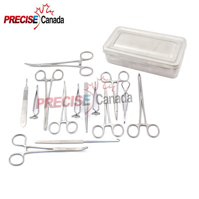 VETERINARY SPAY KIT CANINE BITCH SPAY SURGICAL INSTRUMENTS OVARIES ...