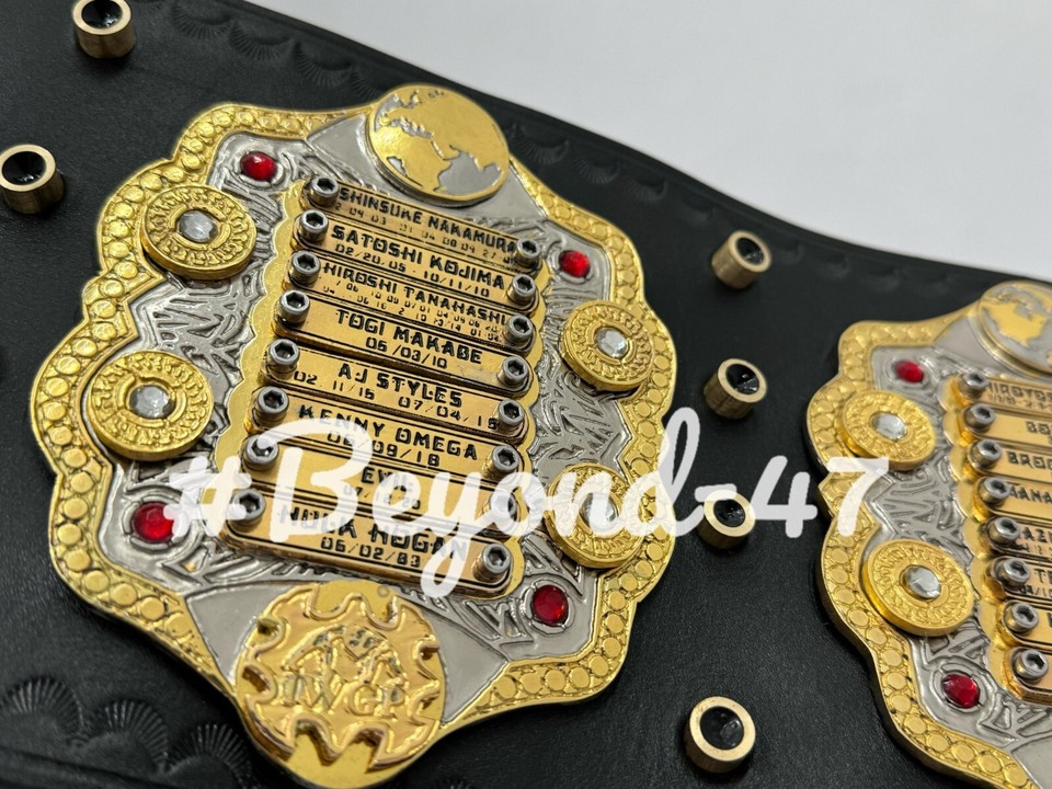 IWGP World Heavyweight Wrestling Championship V4 Replica Tittle Belt ...