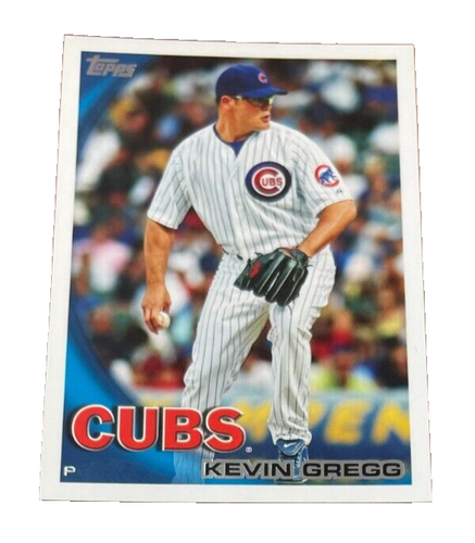 2010 TOPPS CARD #59 Kevin Gregg - Chicago Cubs | eBay