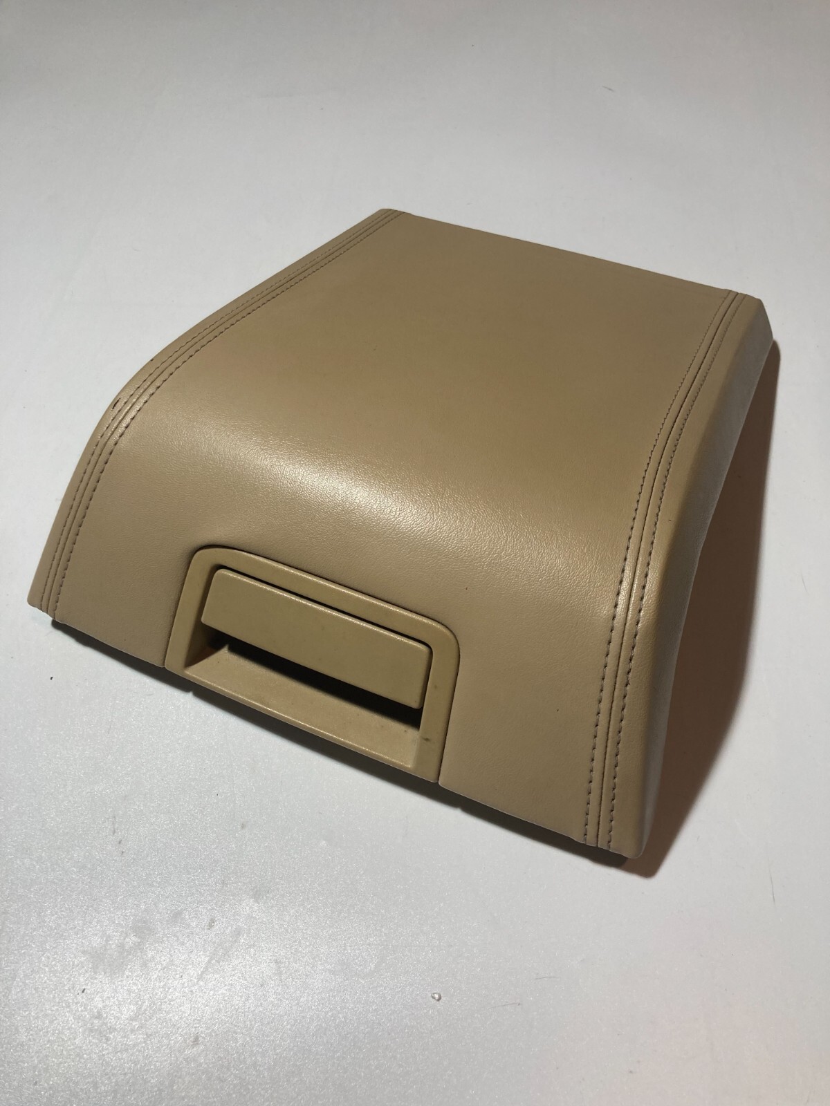 07-14 Lincoln Navigator Center Console Lid Armrest Cover Top Lid Tan ...