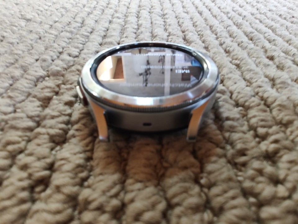 Samsung Galaxy Watch 4 Classic 44mm SM-R895U Silver GPS LTE, Unlocked ...