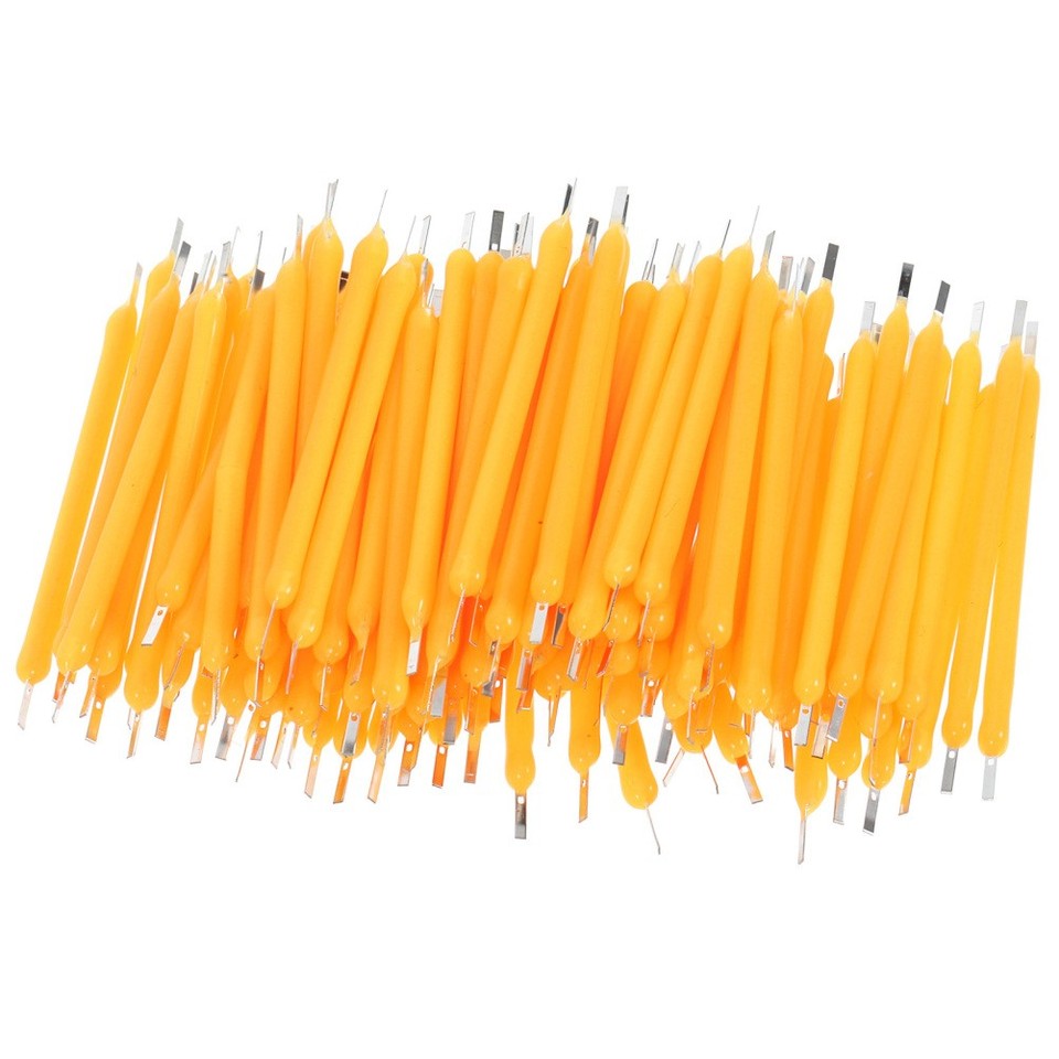 100 Pcs Bulb Filament LED Hard Filament 38 mm Lamp Parts LED Light ...