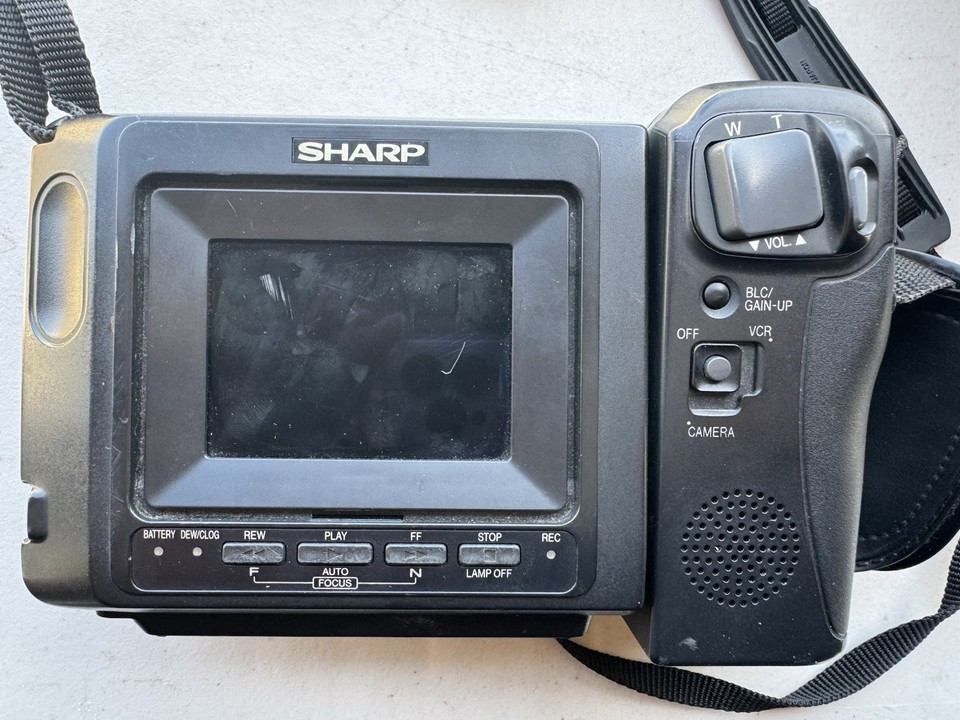 Sharp Viewcam VL-E39U 8mm Video 8 Camcorder VCR Video Play Transfer ...