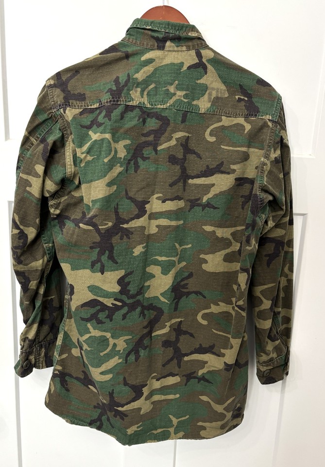 GENUINE US MARINE CORPS ERDL RDF JACKET / SHIRT - USMC - SMALL LONG | eBay