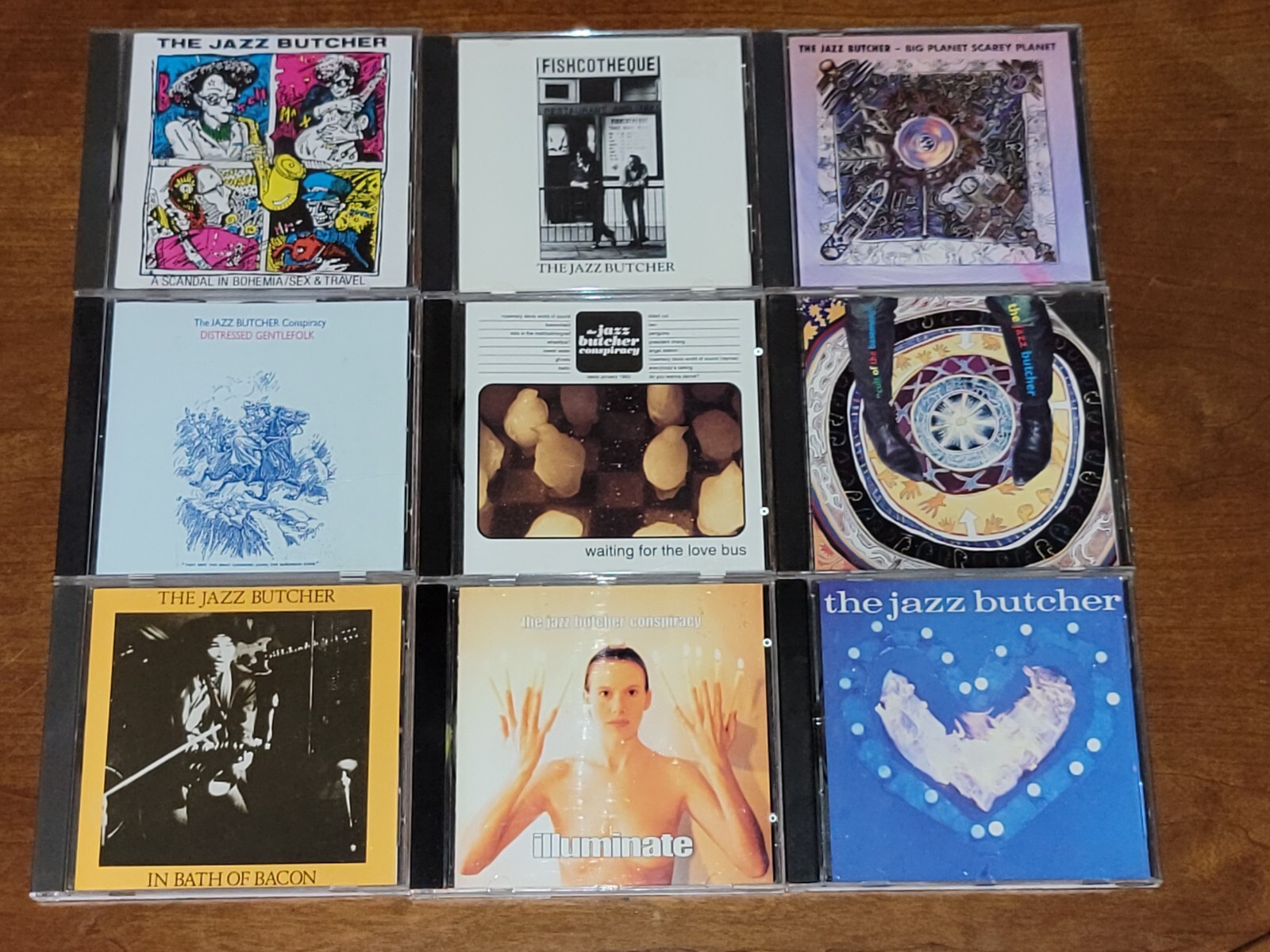 The Jazz Butcher CD *YOU PICK* Bath of Bacon Sex & Travel A Scandal In ...