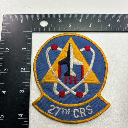 Vintage 27TH CRS COMPONENT REPAIR SQUADRON US Air Force Patch 371J | eBay