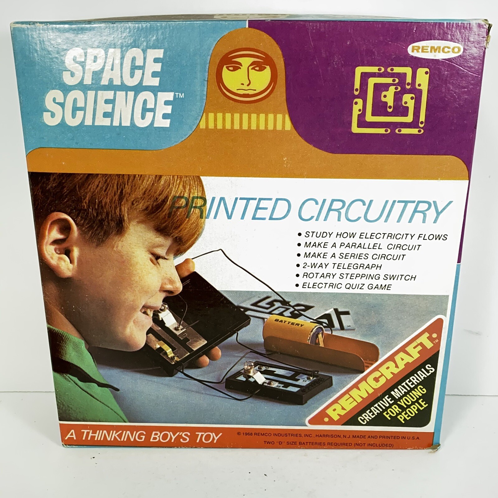 Vintage 1960’s Remco Printed Circuitry Set No. 5153 Space Science ...
