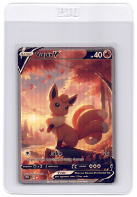 CUSTOMmade madeTOorder full art holo pokemon card PTL212 Vulpix | eBay