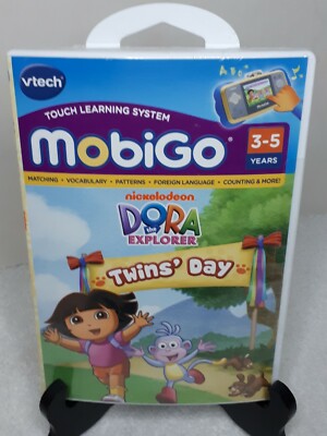 Vtech Mobigo Dora the Explorer Twins Day Touch Learning System - New ...